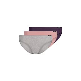 Skiny Damen Rioslip &raquo;Cotton Essentials&laquo; 3er Pack, bequem, weich, h&ouml;her geschnitten, Baumwollmix 36