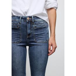 Street One Damen Street One Bootcut-Jeans mit Taschen 32, L&auml;nge 30