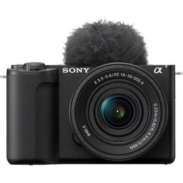 Sony Systemkamera &raquo;ZV-E10M2K&laquo; E PZ 16-50mm f3.5-5.6 OSS II (SELP16502), 26, Bluetooth WLAN schwarz HOHE SOUNDQUALIT&Auml;T UND VIELF&Auml;LTIGE VERBINDUNGSOPTIONEN