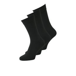 Jack & Jones Jack & Jones Herren Freizeitsocken &raquo;JACORDINARY SOCKS 3 PACK NOOS&laquo; Packung, 3 Stk. tlg. schwarz Einheitsgr&ouml;&szlig;e