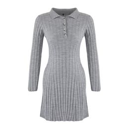 Trendyol Knitted dress female Grey size S