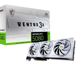 MSI Grafikkarte &raquo;GEFORCE RTX 5080 16G VENTUS 3X OC WHITE&laquo;