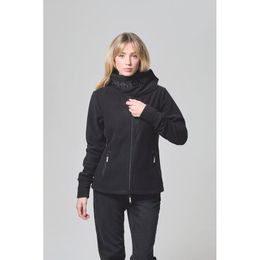 Bench. Damen Fleecejacke &raquo;FUNNEL&laquo; schwarz 36
