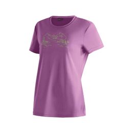 Maier Sports Damen T-Shirt &raquo;Wilma Print&laquo; Damen Funktionsshirt, Freizeitshirt mit Aufdruck, Regular Fit 46