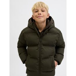 Jack & Jones Jack & Jones Junior Herren Steppjacke &raquo;JJESOHO PUFFER HOOD SN JNR&laquo; mit Kapuze 152