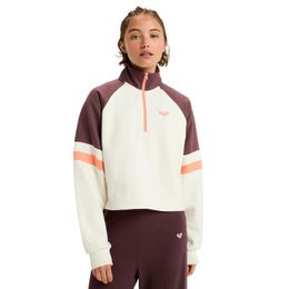 Roxy Damen Sweatshirt &raquo;Essential Energy Boxy Half Zip&laquo; XS