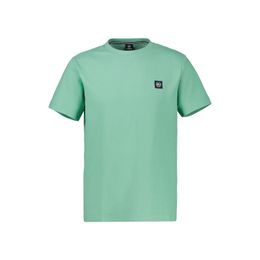Lerros Herren Lerros Rundhalsshirt mit Logo-Badge und in Waffle-Optik XXL