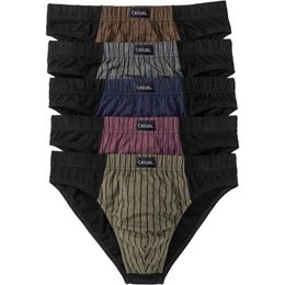 bonprix Herren bonprix Trunk Packung, 5 Stk. klassischer Schnitt, aus reiner Baumwolle, atmungsaktiv 10, 5 Stk.