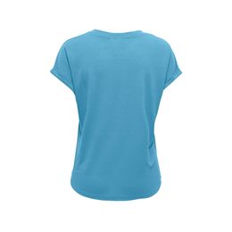 Only Play T-Shirt 'Frei Life' Damen Gr&ouml;&szlig;e XL blau