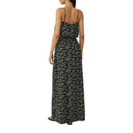 Qs Damen QS Sommerkleid Ohne Taschen mit Spaghettitr&auml;gern schwarz 40, N-Gr