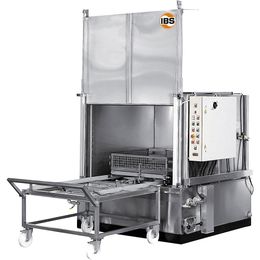 IBS Scherer Waschautomat WA 190 E, Tragf&auml;higkeit 700 kg, Arbeitsfl&auml;chen-BxT 1300 x 1300 mm