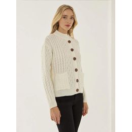 Hiccup Strickjacke Damen Gr&ouml;&szlig;e S wei&szlig;
