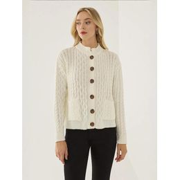 Hiccup Knit Cardigan female White size M