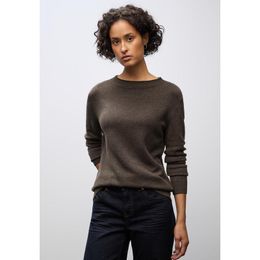 Street One Damen Street One Strickpullover mit feiner Rollkante 34