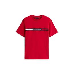 Tommy Hilfiger Herren T-Shirt &raquo;HILFIGER CHEST INSERT&laquo; rot S