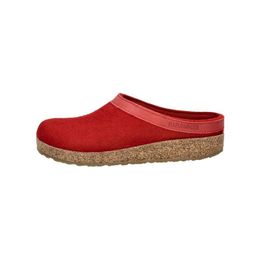Haflinger Damen Hausschuh &raquo; Hausschuhe Filz&laquo; rot 44