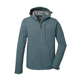 Killtec Herren Softshelljacke &raquo;KOS 259 MN SFTSHLL JCKT&laquo; Wasserabweisende Softshelljacke mit verstellbarer Kapuze XL