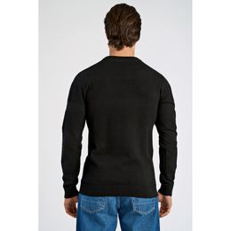 LINDBERGH Herren LINDBERGH Strickpullover mit Struktur schwarz S