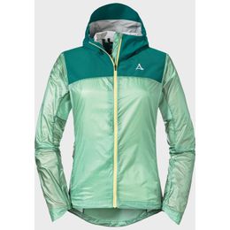 Sch&ouml;ffel Sch&ouml;ffel Damen Outdoorjacke &raquo;Hybrid Jkt Flow Trail L&laquo; mit Kapuze gr&uuml;n