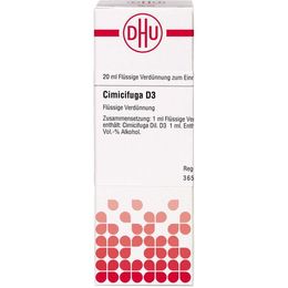 DHU-Arzneimittel Cimicifuga D 3 Dilution 20 ml