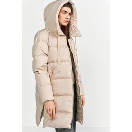Richroyal Damen RICHROYAL Steppmantel oversized, mit Rei&szlig;verschl&uuml;ssen an den Seiten, Wintermantel 38