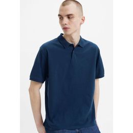 Levi's Levi's Damen Poloshirt mit Logo-Stickerei blau XXL