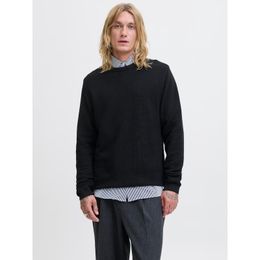 Jack & Jones Jack & Jones Herren Rundhalspullover &raquo;JJOTTO KNIT CREW NECK AW25&laquo; schwarz S
