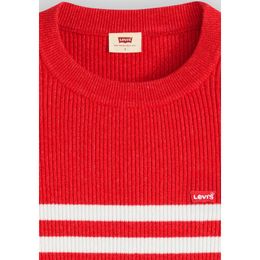 Levi's Levi's Damen Rundhalspullover &raquo;RIB CREW SWEATER&laquo; Geripptes Strickmuster S (36)