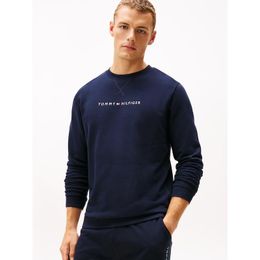 Tommy Hilfiger Underwear Herren Sweatshirt &raquo;TRACK TOP&laquo;, Loungesweatshirt, Rundhals, regular fit, schlichtes Design blau XL (54)