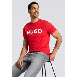Hugo Damen Hugo T-Shirt &raquo;Dulivio&laquo; Rundhalsausschnitt, Regular Fit, Must have Basic XXL