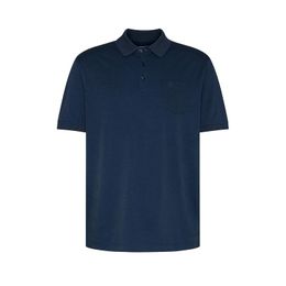 Bugatti Herren Bugatti Poloshirt mit Brusttasche blau M