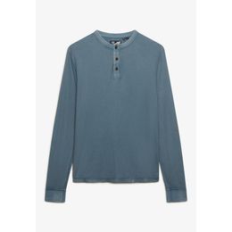 Superdry Damen Langarmshirt &raquo;LW TEXTURED GRANDAD TOP&laquo; XL