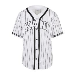 Karl Kani Herren Kurzarmshirt &raquo; Herren KM221-115-2 Serif Pinstripe Baseball Shirt&laquo; 1 Stk. S