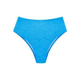 s.Oliver Damen s.Oliver Bikini-Hose &raquo;Olivia&laquo; Mit Muschelstruktur blau 38, N-Gr
