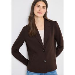 Cecil Damen Sweatblazer mit Knopfverschluss und Viskose XXL (46)