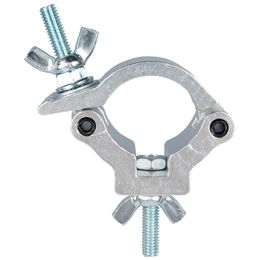 Showtec 32mm Compact Halfcoupler 50kg M8 mounting screw silver
