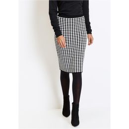 bonprix Strickrock, schwarz, Gr.40/42 (M), klassischer geschmackvoller Strickrock