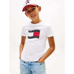 Tommy Hilfiger Jungen T-Shirt &raquo;WAVY FLAG T-SHIRT&laquo; Kinder bis 16 Jahre, regular fit 8 (128)