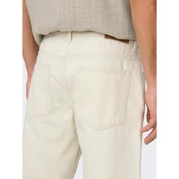 Only & Sons Only & Sons Herren ONLY & SONS Shorts &raquo;ONSEDGE ECRU 2044 PIM DNM SHORTS&laquo; beige L, N-Gr