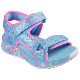 Skechers M&auml;dchen Sandale &raquo;MERMAID DREAMS SANDAL&laquo; Blink,-Klettschuh, Meerjungfraudesign, Gr&ouml;&szlig;enschablone zum Download bunt 28