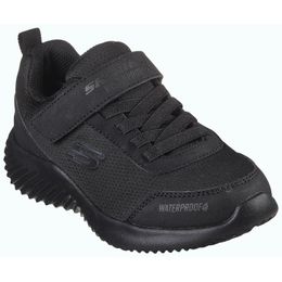 Skechers Kinder Klettschuh &raquo;BOUNDER-DRIPPER DROP&laquo; , Sneaker, Kommunionsschuh in nahtversiegeltem, wasserdichtem Design schwarz 28