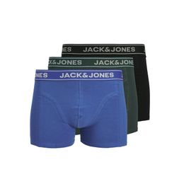Jack & Jones Jack & Jones Herren Trunk &raquo;JACBLACK &ndash; Boxershorts mit Stretch, Jersey und mittlerer Taille&laquo; Packung, 3 Stk. unifarben, modisch, regular fit, Jersey S,