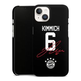 DeinDesign iPhone 14 Handy Premium Case Smartphone Handyh&uuml;lle Schutzh&uuml;lle matt Fcb Fc Bayern M&uuml;nchen Kimmich Premium Case