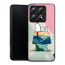 DeinDesign Xiaomi 14T Handy Silikon H&uuml;lle Case schwarz Handyh&uuml;lle Official Licensed Product Peanuts Snoopy