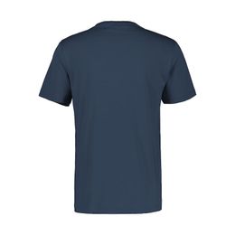 Lerros Herren Lerros T-Shirt mit Schriftzug blau XL