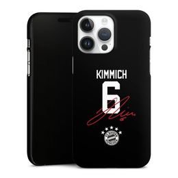 DeinDesign iPhone 14 Pro Max Handy Premium Case Smartphone Handyh&uuml;lle Schutzh&uuml;lle matt Fcb Fc Bayern M&uuml;nchen Kimmich Premium Case