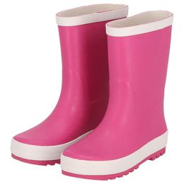 Apollo M&auml;dchen Gummistiefel &raquo;KINDER STIEFEL&laquo; Wasserdichte Regenstiefel mit herausnehmbarer Sohle pink 27/28