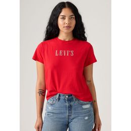 Levi's Levi's Damen T-Shirt &raquo;GRAPHIC CLASSIC T&laquo; Glitzerne Applikation XS (34)