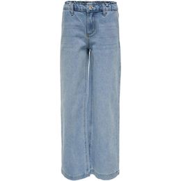 Kids Only M&auml;dchen KIDS Only Bequeme Jeans &raquo;KOGCOMET WIDE DNM LB&laquo; blau 146, N-Gr
