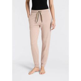BOSS Damen BOSS Relaxhose &raquo;CP Stripe_Pants Cuff&laquo; mit kontrastfarbener Kordel XS, N-Gr